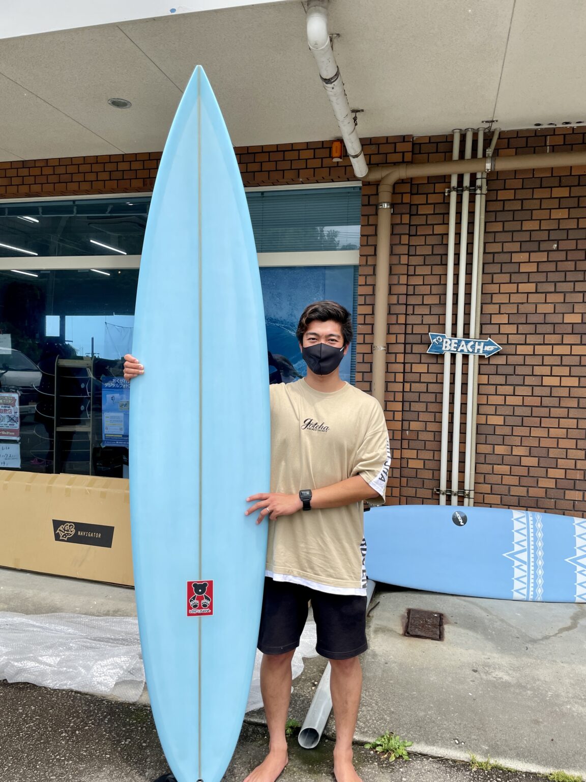 NGRサーフボード、BELUGA&GUN - 宮崎金ヶ浜サーフショップ 『ONTHEBEACH』オンザビーチ